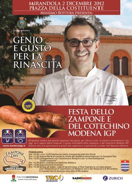 Festa dello Zampone Modena e del Cotechino Modena, Mirandola MO, 02/12 ...